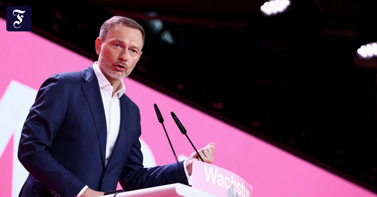 „Wir brauchen die Wirtschaftswende“ – Lindner auf dem FDP-Parteitag | FAZ