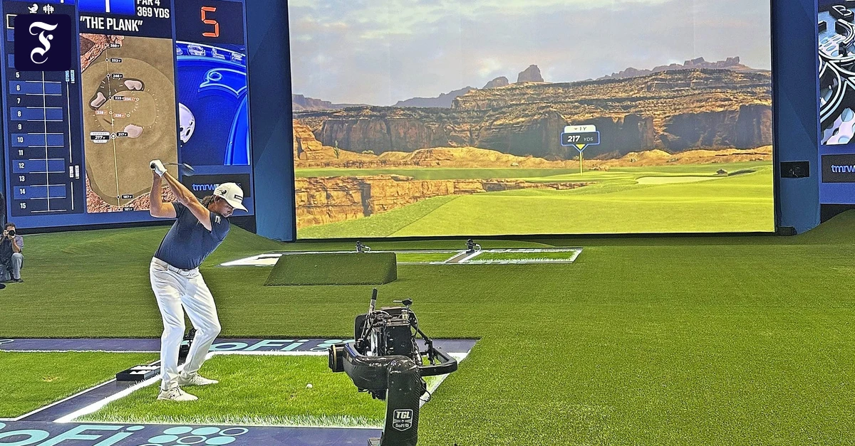 Tomorrow Golf League von Tiger Woods und Rory McIlroy ist ein ...