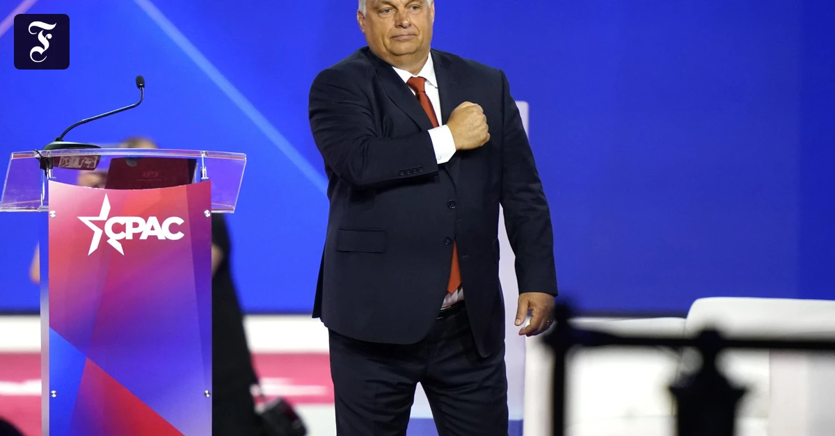 Viktor Orbán in USA erntet Applaus: Chuck Norris statt Drag Queens | FAZ