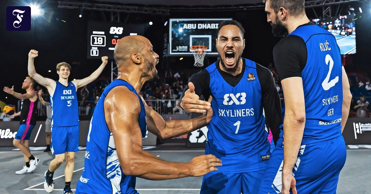 Frankfurt Skyliners im Basketball-Finale der FIBA 3×3 World Tour | FAZ