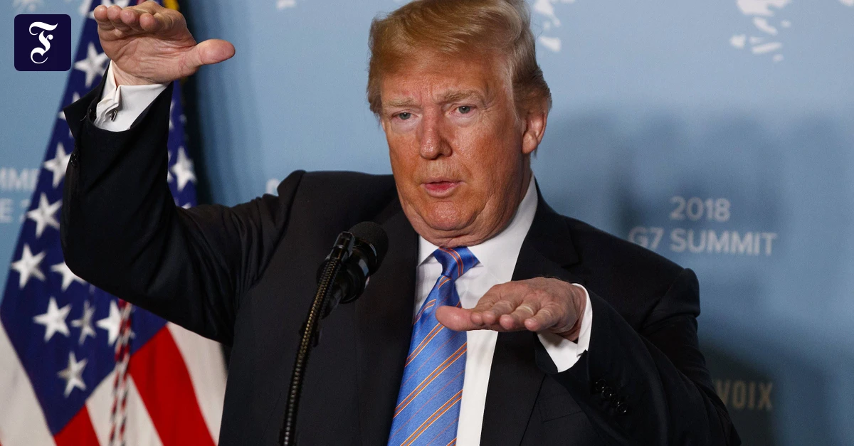 G-7-Gipfel: Trump wirbt weiter für G8 mit Russland | FAZ