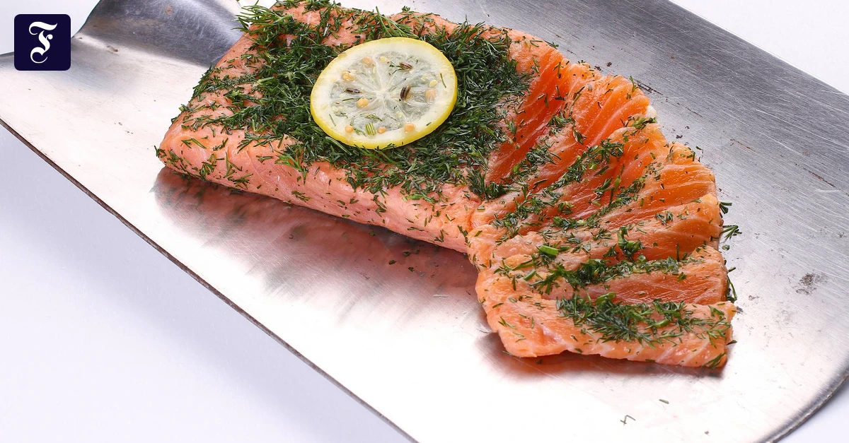 Rezept Fur Gebeizten Lachs