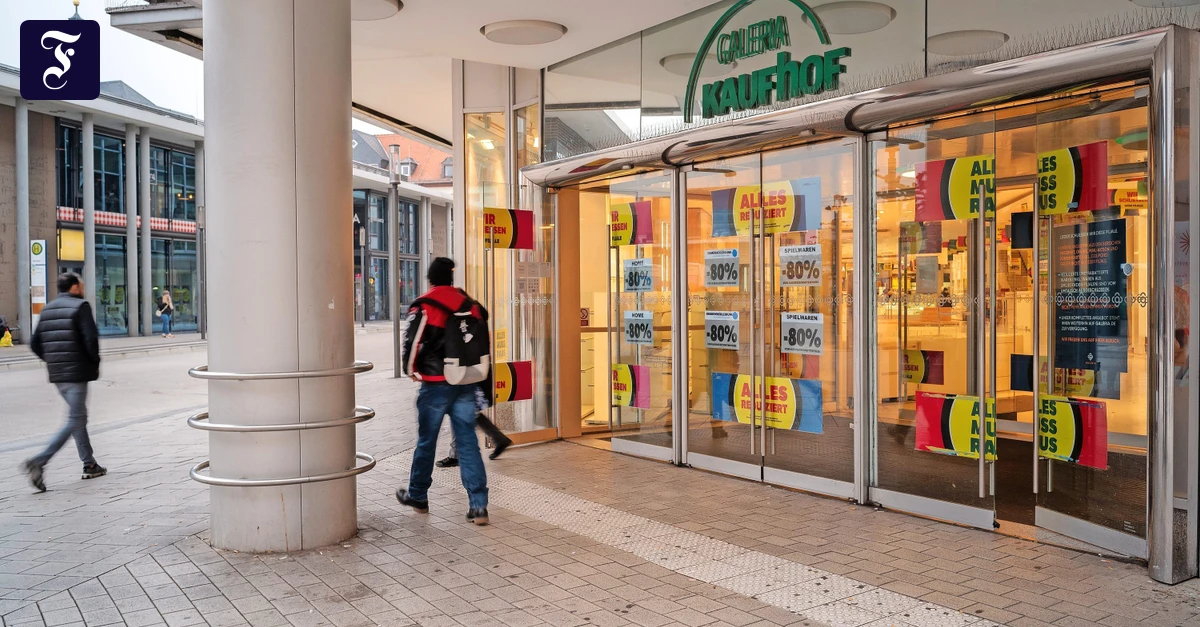 Galeria in Hanau: Abschied als Ramschladen | FAZ
