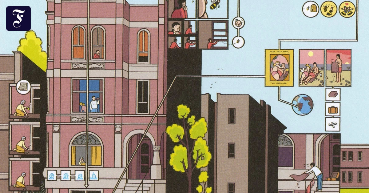 Paris: Das Werk von Comiczeichner Chris Ware sprengt alle Maßstäbe | FAZ