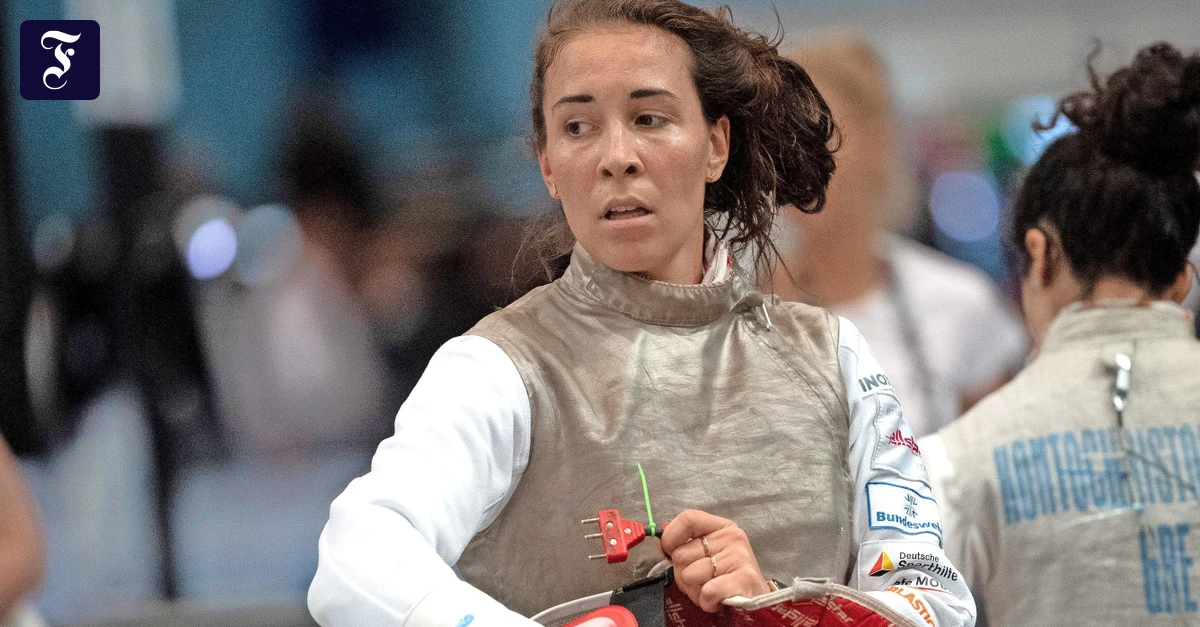 Florett-Fechterin Anne Sauer: Mutig ins Gefecht zum Weltcup-Sieg | FAZ