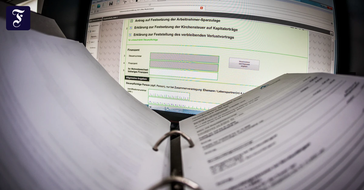 Hessen digitalisiert Steuerbescheide: Elster statt Post von 2026 an | FAZ
