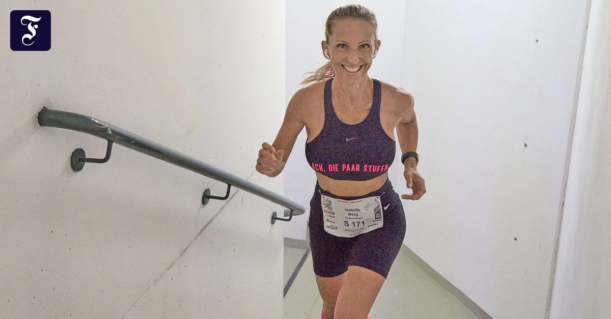Sky Run im Messeturm in Frankfurt | FAZ
