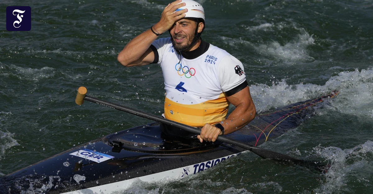 Paris 2024: Slalomkanute Tasiadis Olympia-Vierter im Canadier-Einer | FAZ