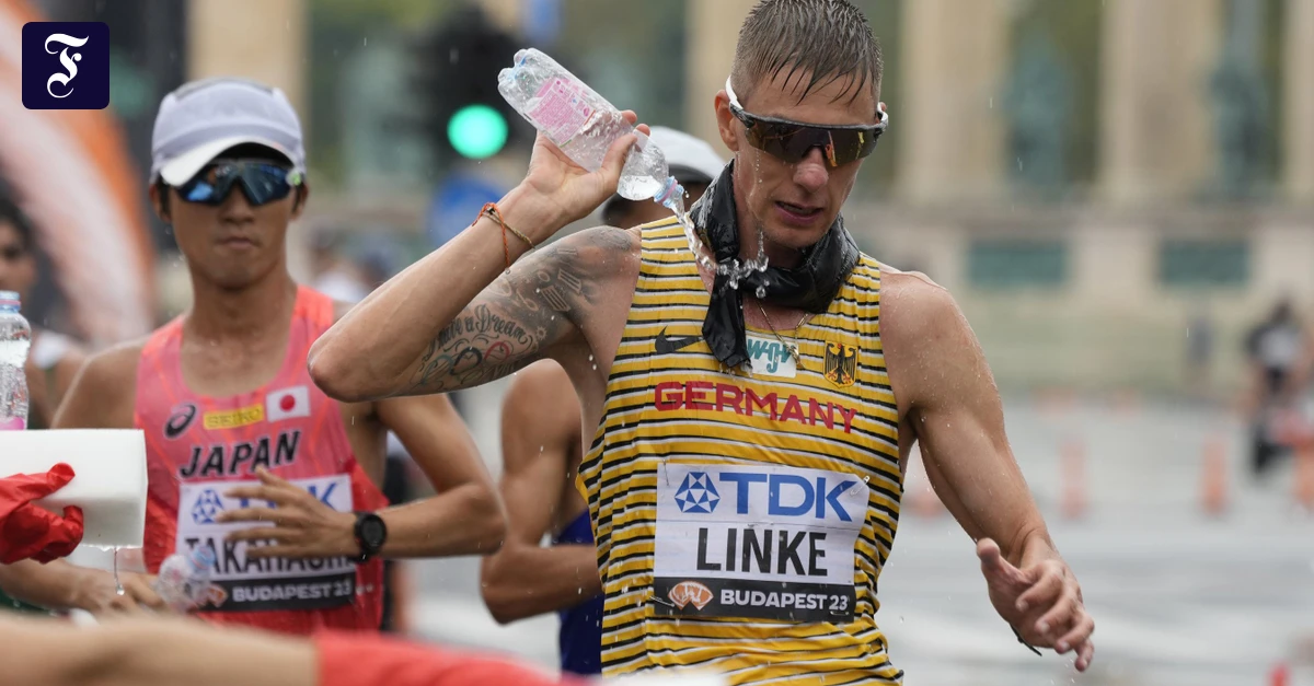Leichtathletik: Geher Christopher Linke bei WM mit deutschem Rekord | FAZ
