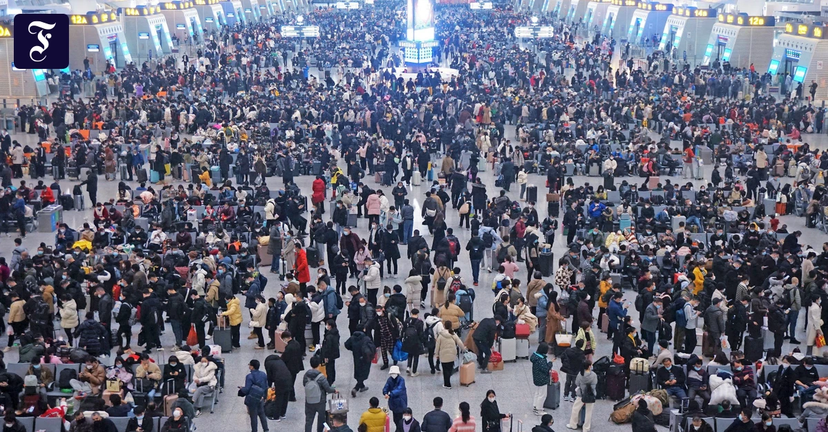 Frühlingsfest in China: Die Covid-Toten sieht man nicht | FAZ