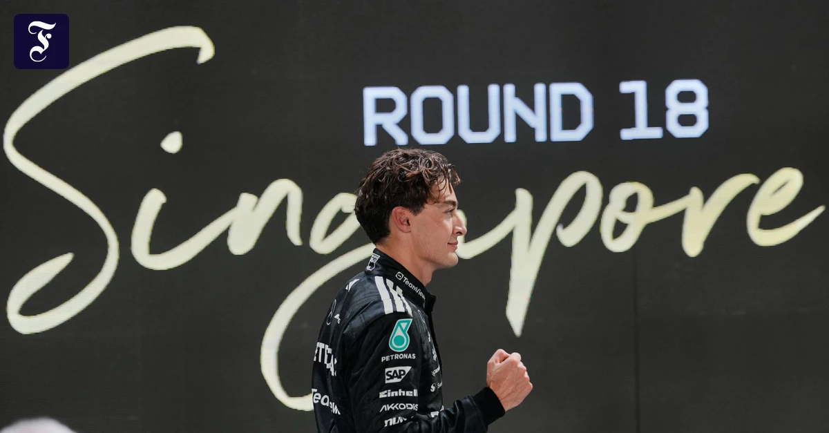 Qualifying der Formel 1: Mercedes-Pilot Russell in Singapur von der ...