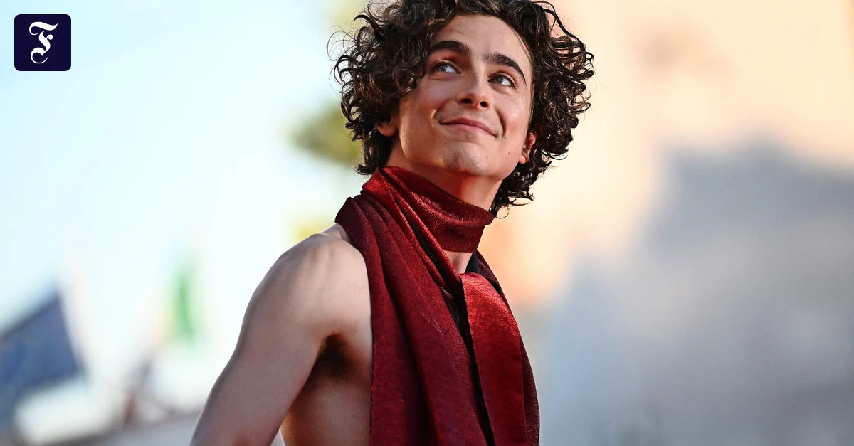 Timothée Chalamet im Interview zum Film „Bones and All“ | FAZ