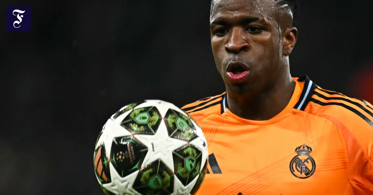 Manchester City gegen Real Madrid: Fans provozieren Vinicius mit Banner ...