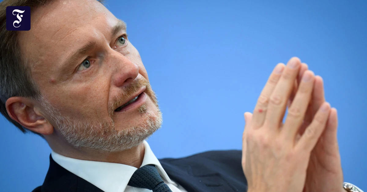 Lindner dringt auf Jahre der Etat-Konsolidierung | FAZ
