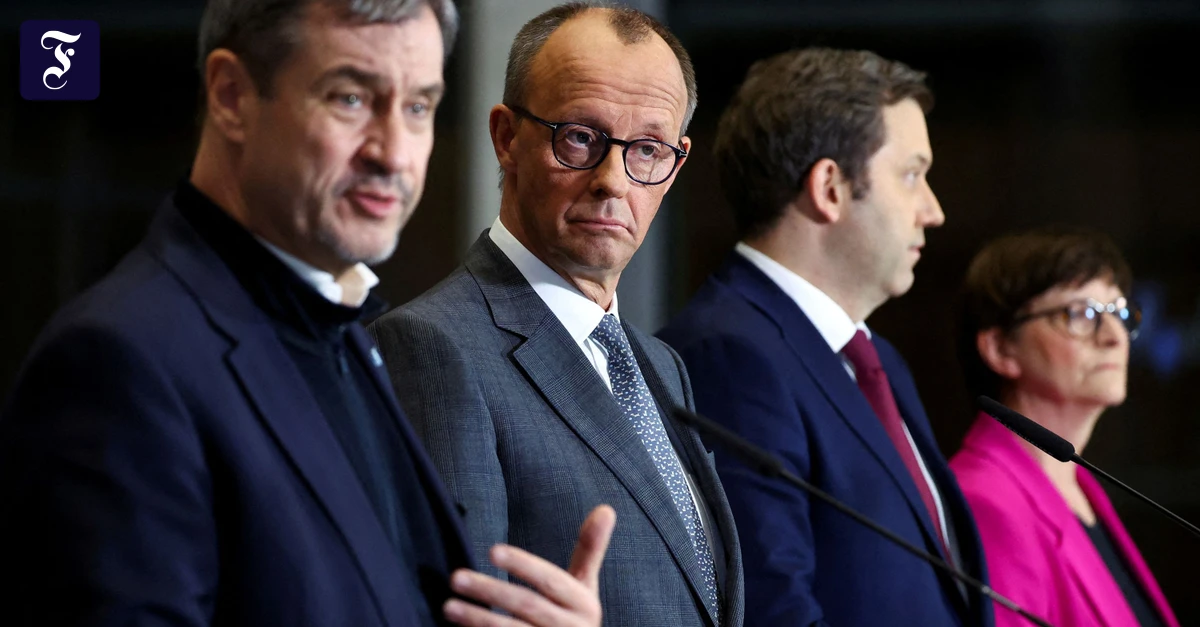Sondierungsgespräche von Union und SPD: Auf Schulden gebaut | FAZ