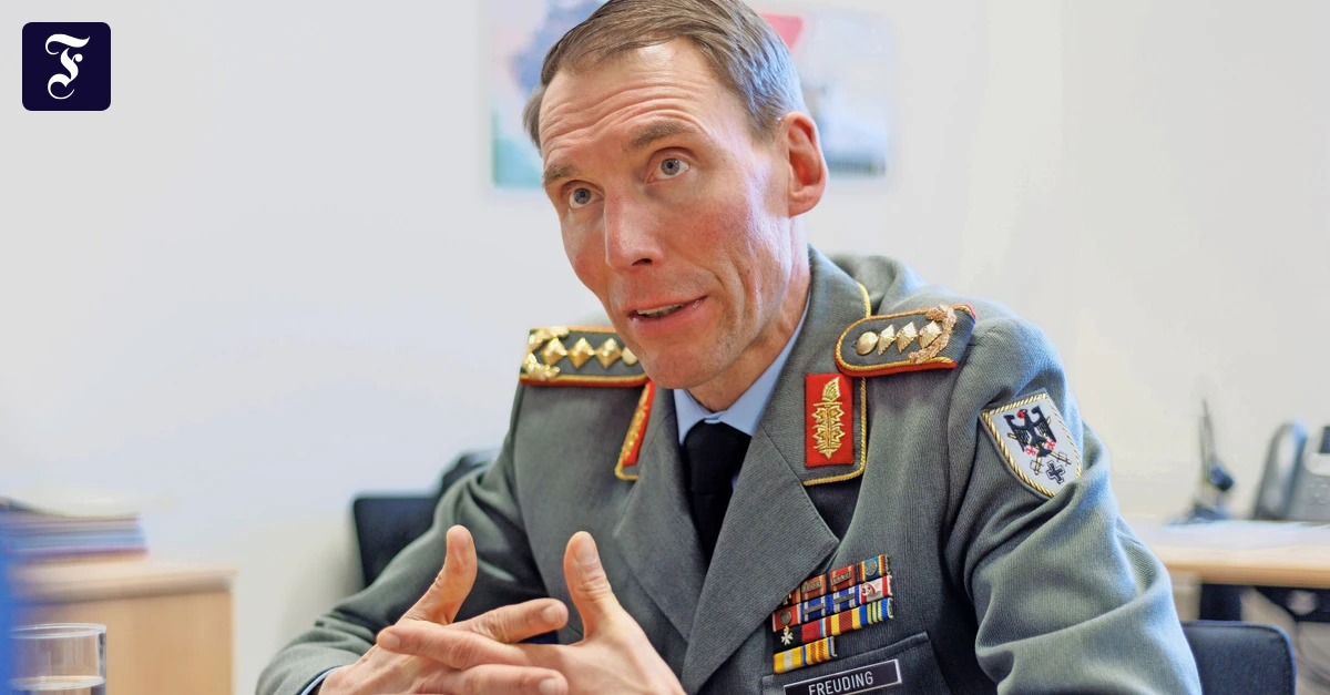 General Christian Freuding: „Wir sind bereit für den Fight tonight“ | FAZ