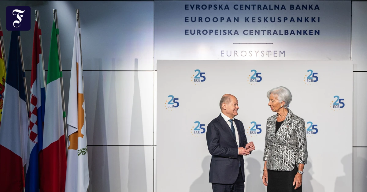 25 Jahre EZB: „Der Euro als Symbol für den Frieden“ | FAZ