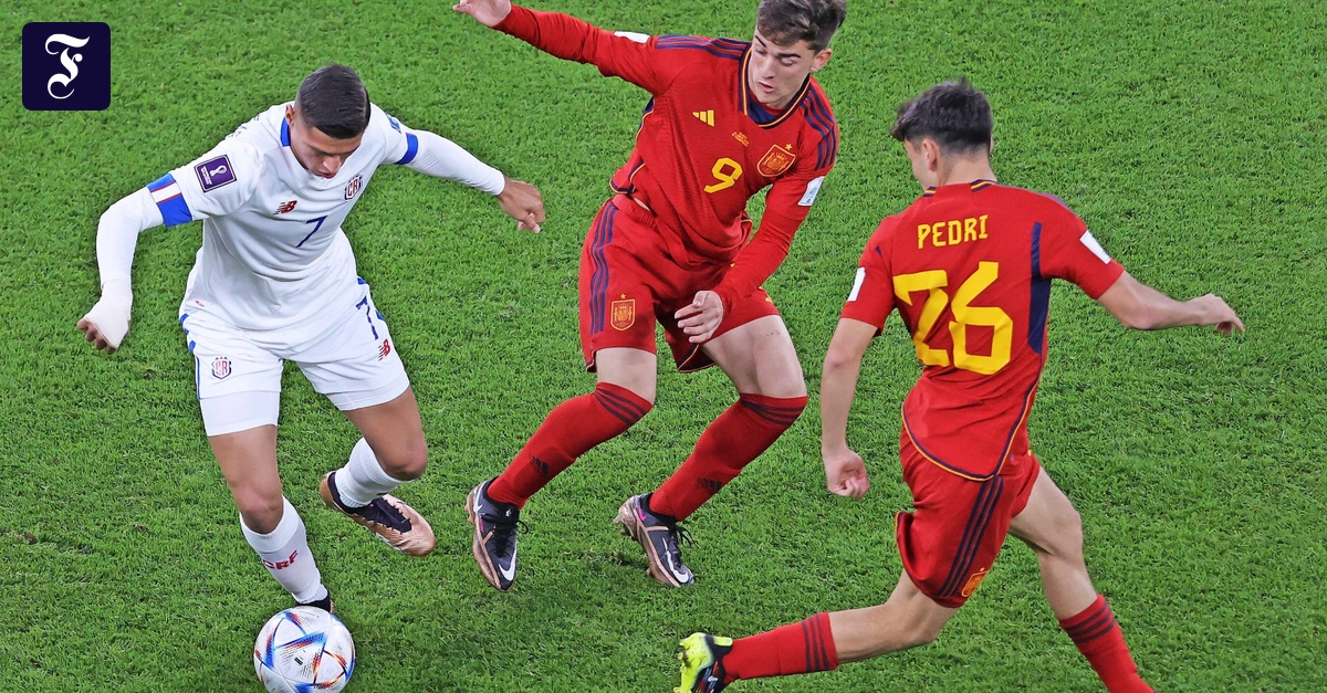 Spanien mit Pedri und Gavi gegen Deutschland bei Fußball-WM | FAZ