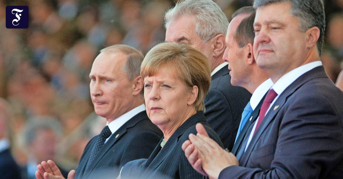 Angela Merkel in Arte-Doku zum Ukraine-Krieg: Zwiespältige Rolle | FAZ