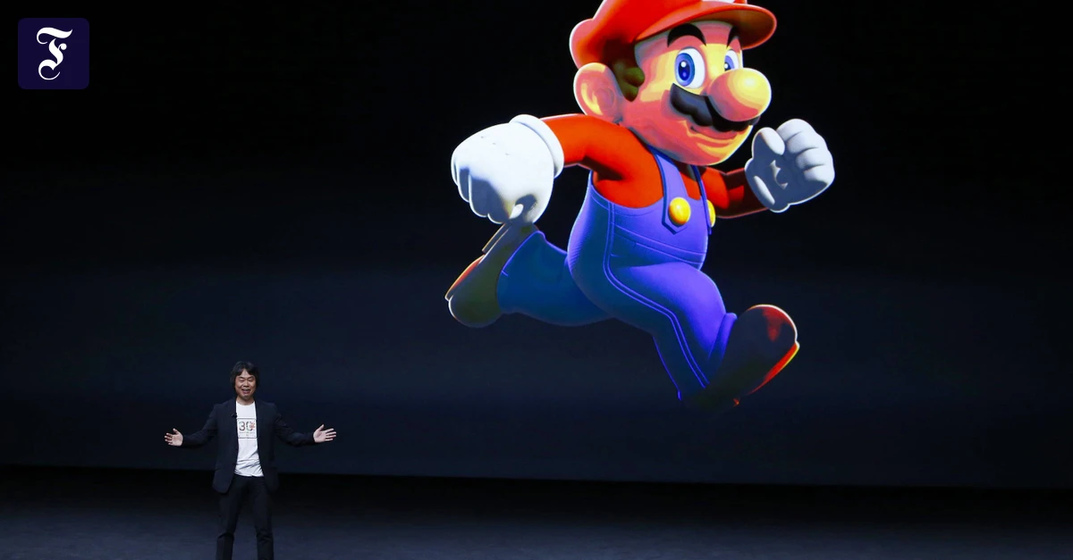 Super Mario gibt es bald auch fürs Handy | FAZ