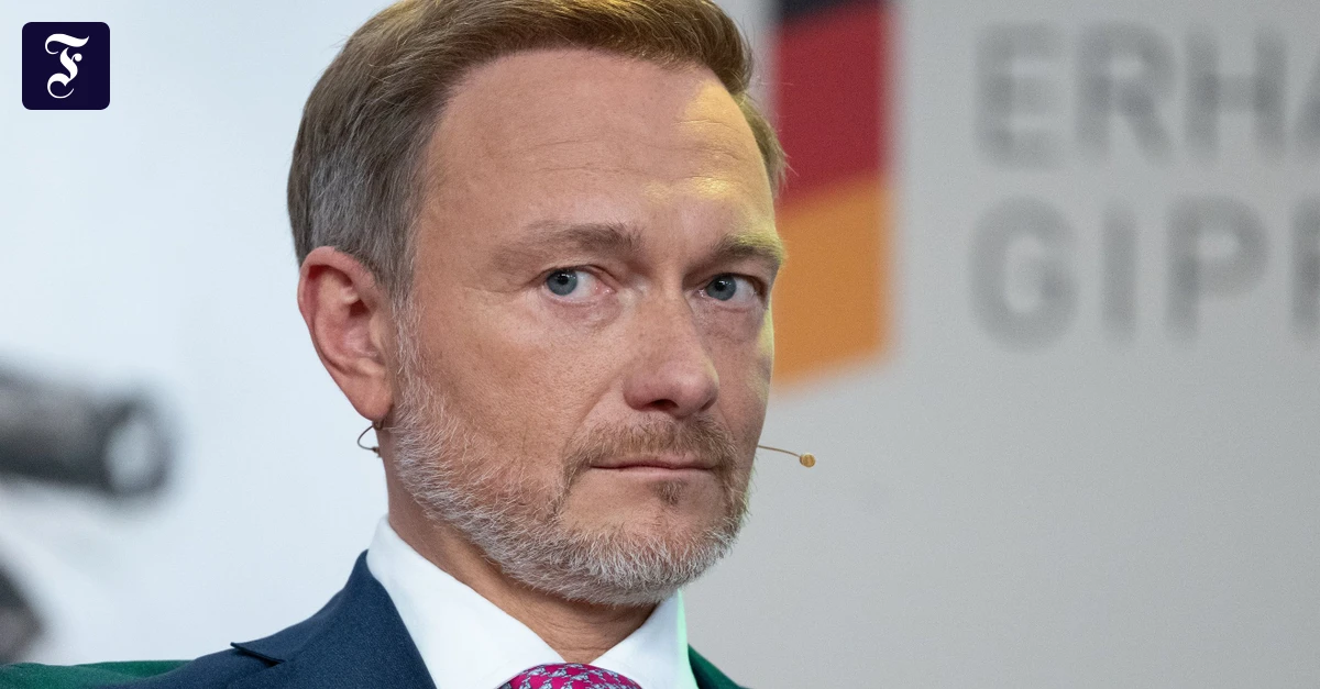 Steuereinnahmen: Lindner tritt auf die Bremse und sorgt für Streit | FAZ