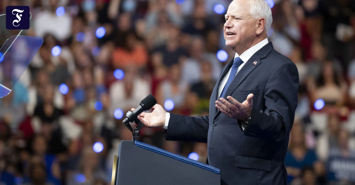 US-Wahl: Ist Tim Walz der Mann für die Weißen? | FAZ