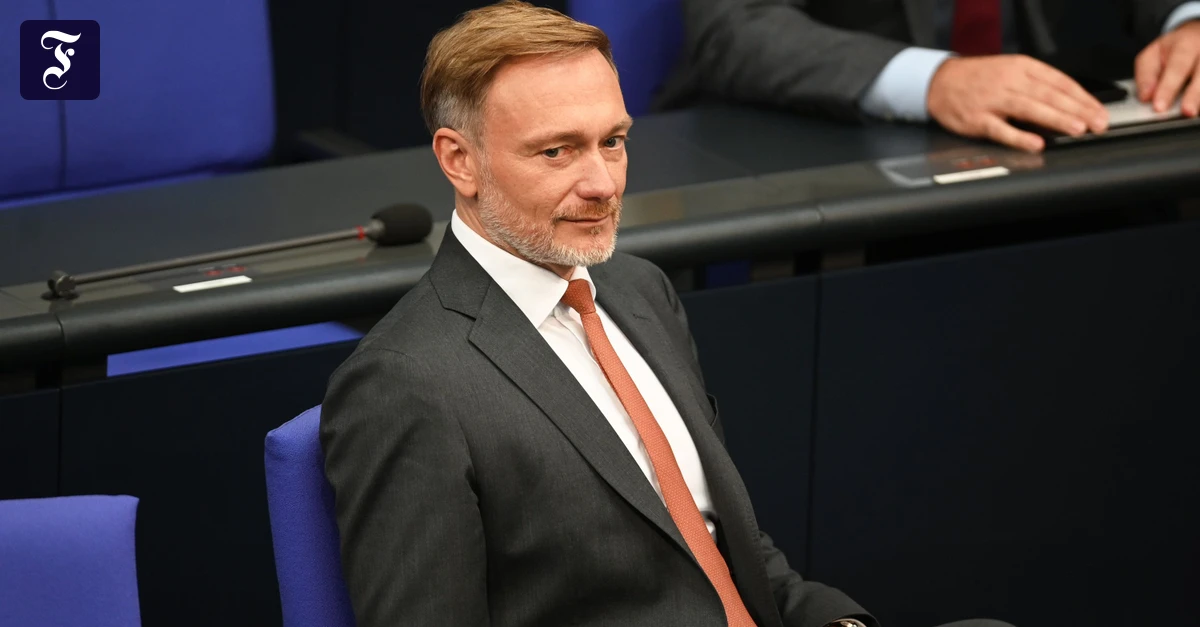 „Spiegel“-Bericht: Lindner will Neuverschuldung offenbar auf 56,5 Mrd ...