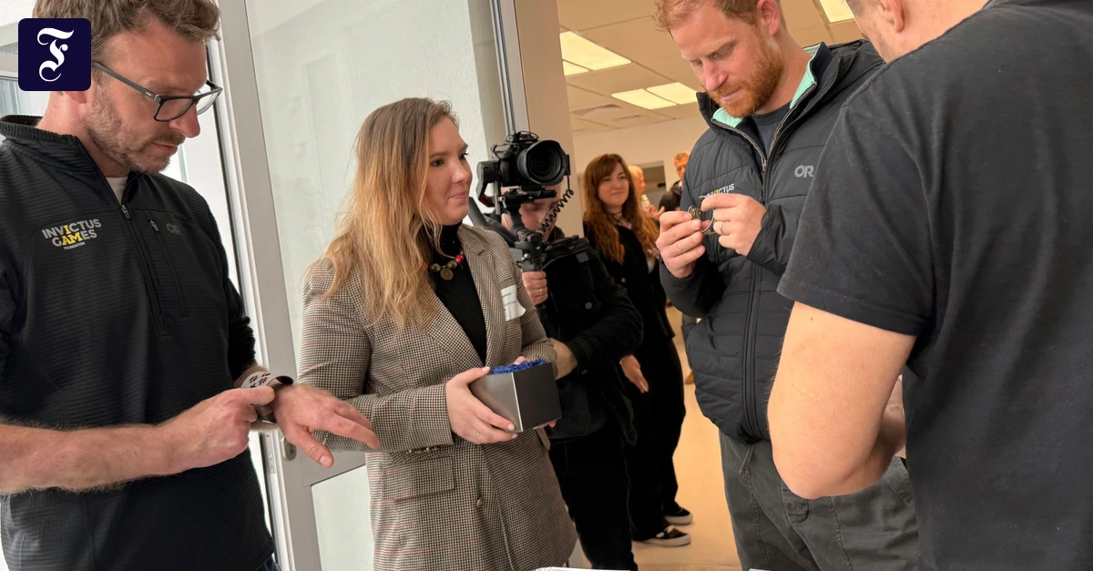 Prinz Harry besucht verwundete Veteranen in Lemberg | FAZ