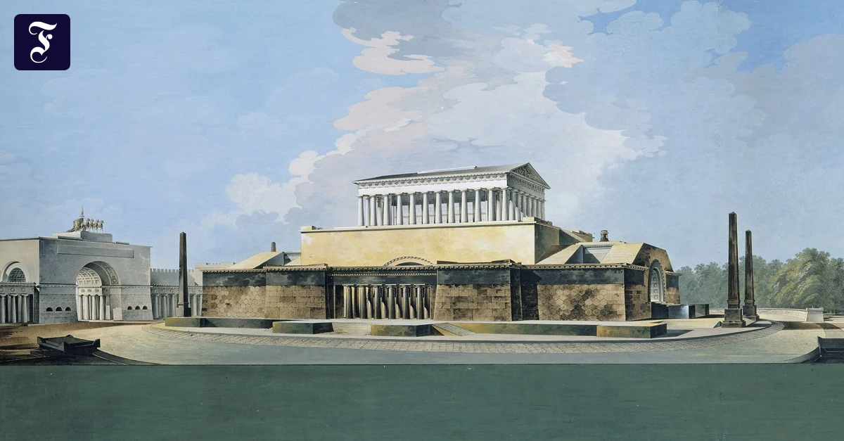 Architekt Friedrich Gilly: Ein Baumeister ohne Bauten | FAZ