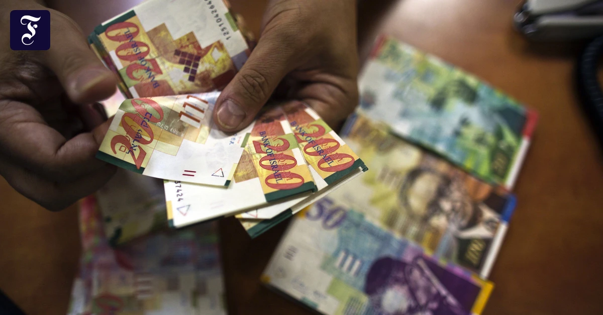 Israel: Schekel auf tiefstem Stand seit 2016 | FAZ