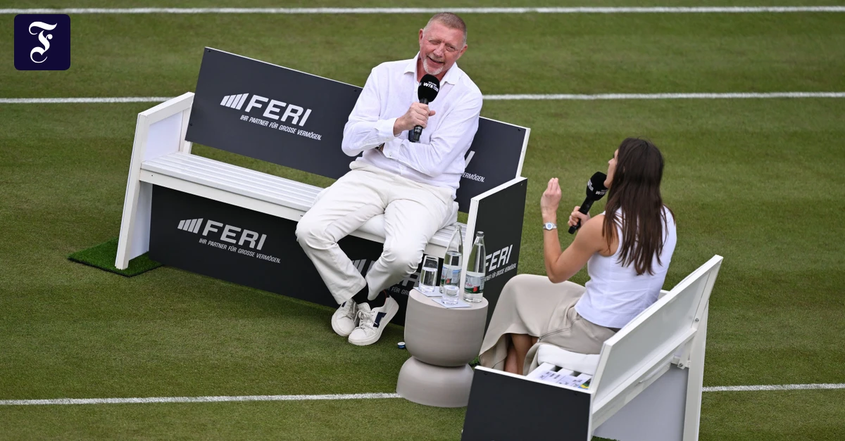 Boris Becker spricht über Alexander Zverev bei Podcast-Aufnahme in Bad ...