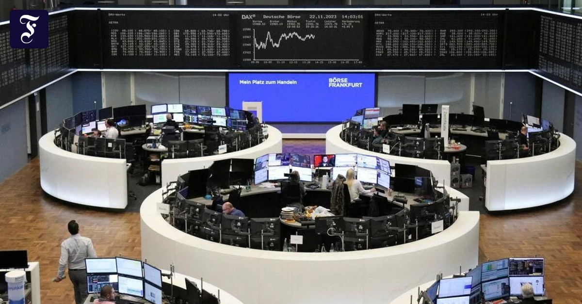 Dax robbt sich an 16.000 Punkte heran | FAZ