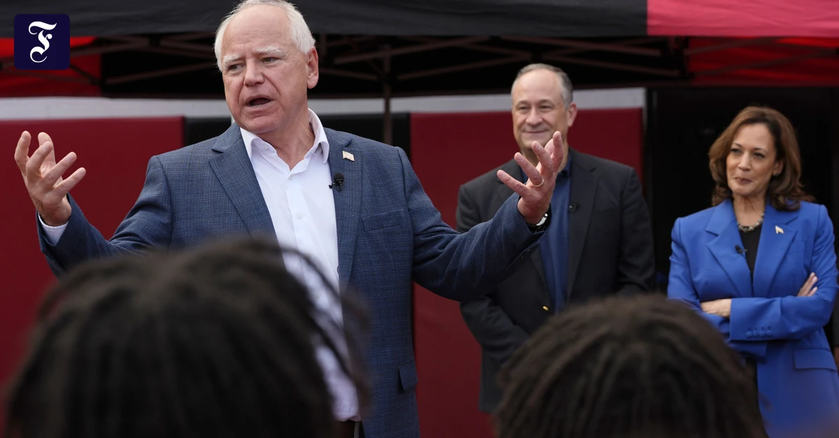 „Coach“ Tim Walz: Darum ist seine Vergangenheit für die US-Wahl 2024 so ...