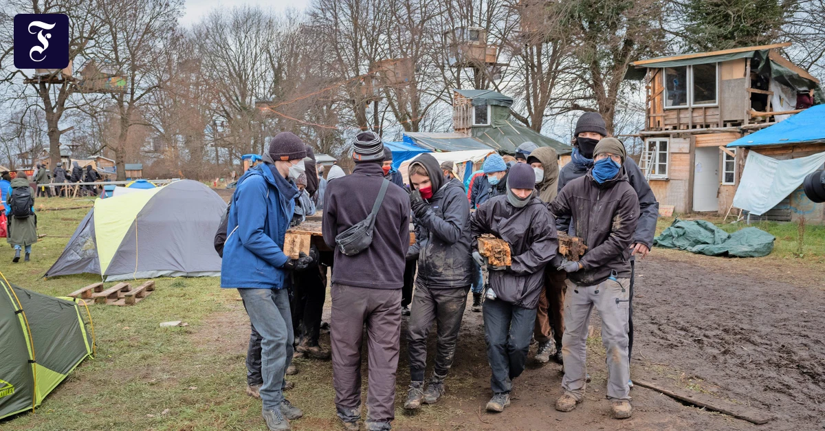 Der Tag X steht kurz bevor: Mit Räumung von Lützerath ist ab Mittwoch ...