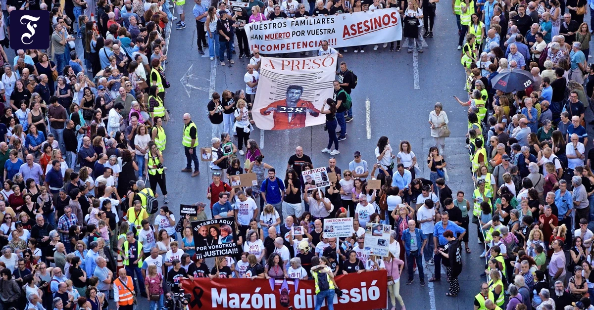 Valencia: Auch ein Jahr nach der Flut bleibt die Wut | FAZ