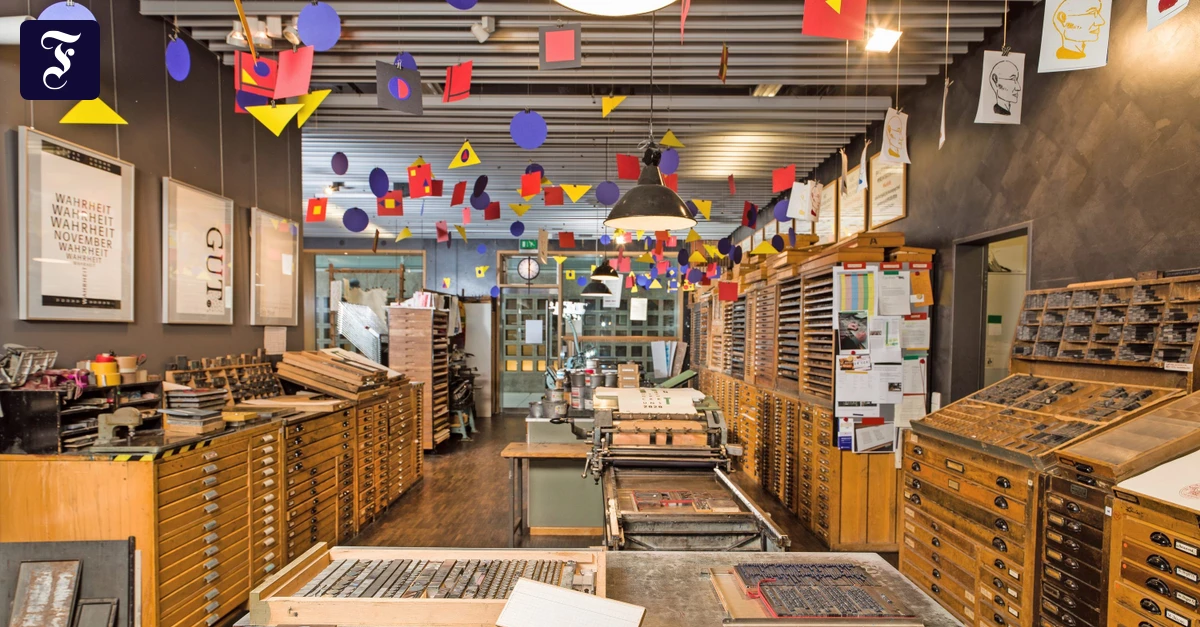 Workshops im Druckladen des Gutenberg-Museums in Mainz | FAZ