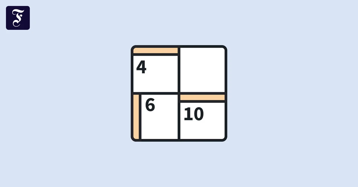 Quadratortur aus der FAS vom 14./15.03.2026 jetzt online lösen | FAZ | FAZ