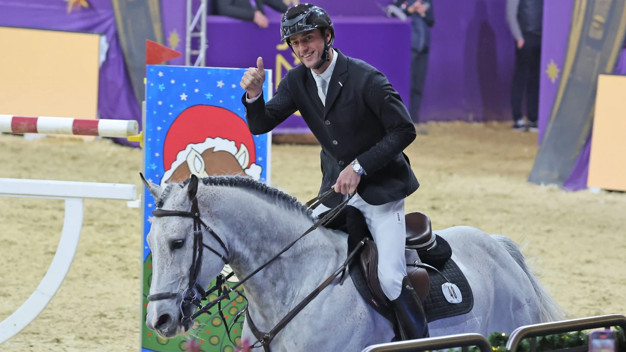 Springreiten in Festhalle: Richard Vogel siegt in Frankfurt | FAZ