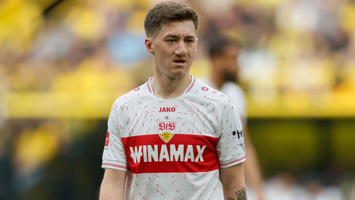 Über Uli Hoeneß und FC Bayern: Angelo Stiller vom VfB Stuttgart im ...