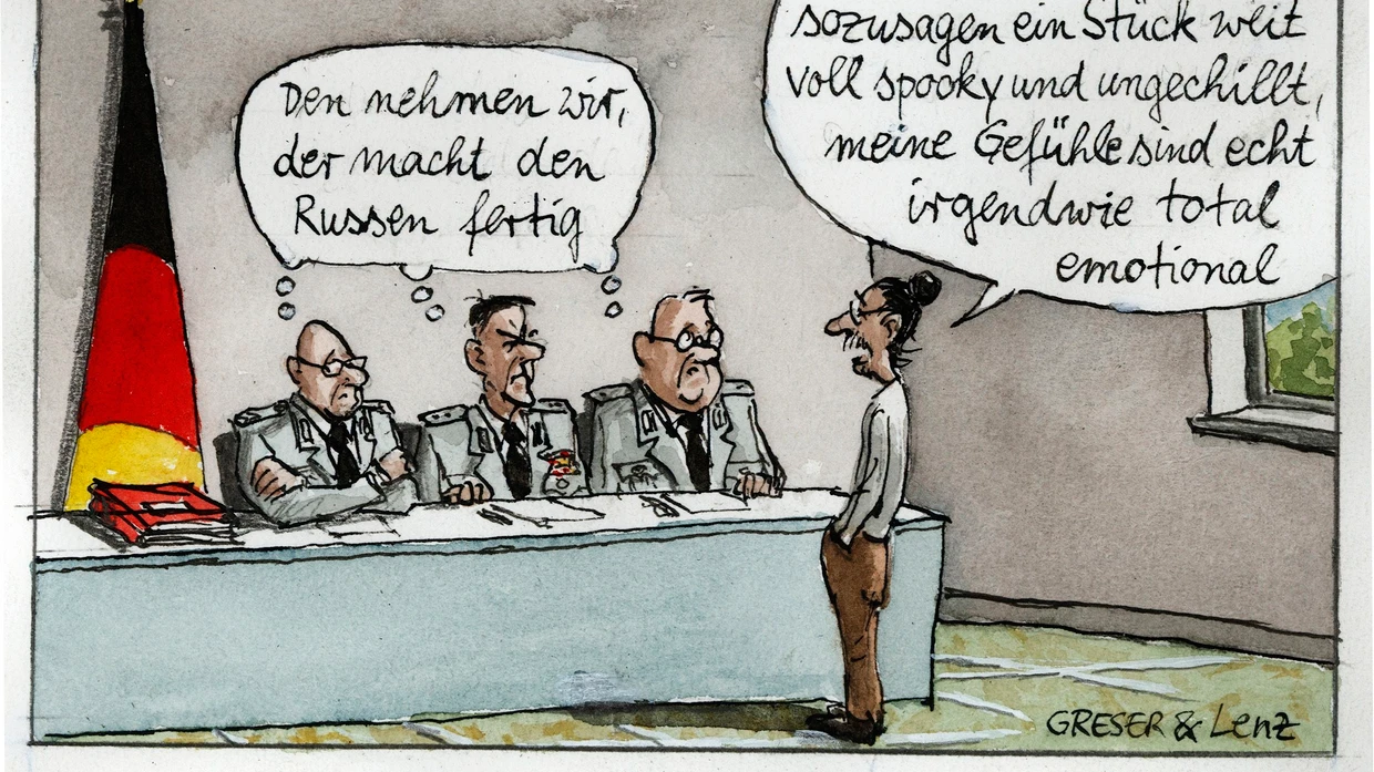 FAZ-Karikaturen von Greser und Lenz aus dem Jahr 2024 bis heute | FAZ