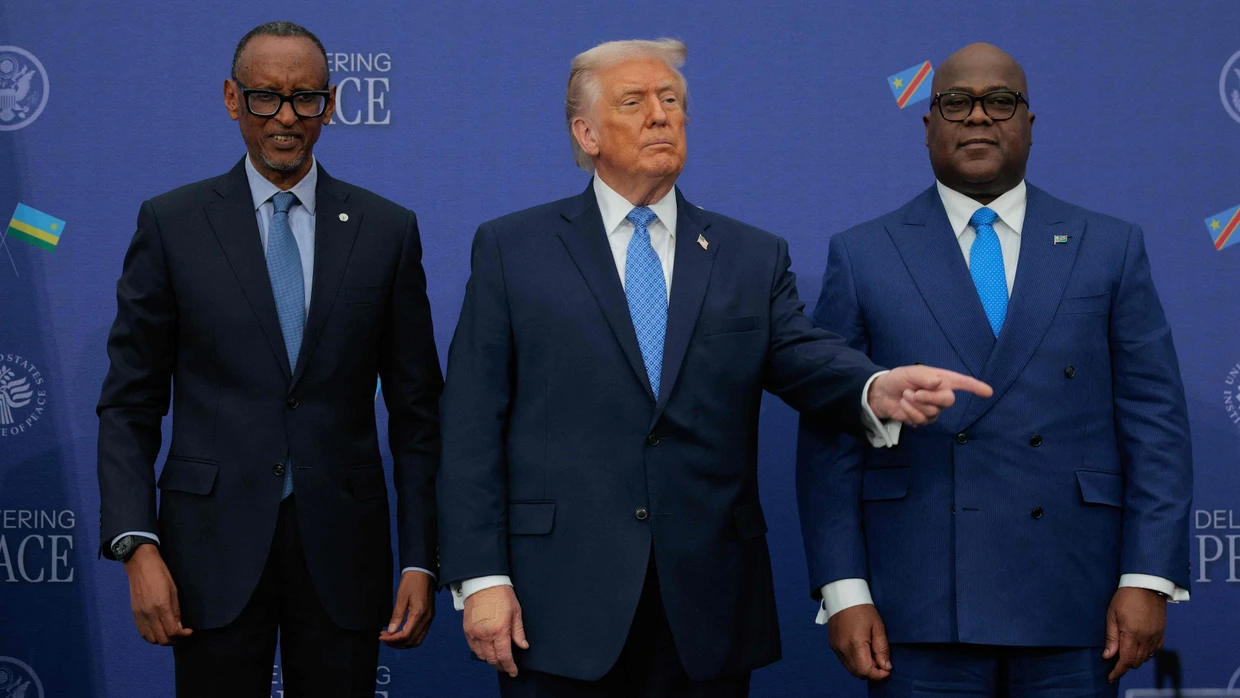 Trump lobt Frieden zwischen Ruanda und Kongo – und sich selbst | FAZ