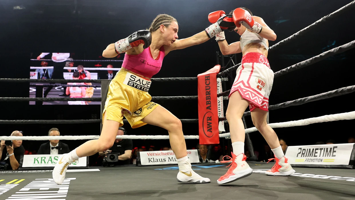 Box-Weltmeisterin Sarah Bormann arbeitet in Backstube in Hessen | FAZ