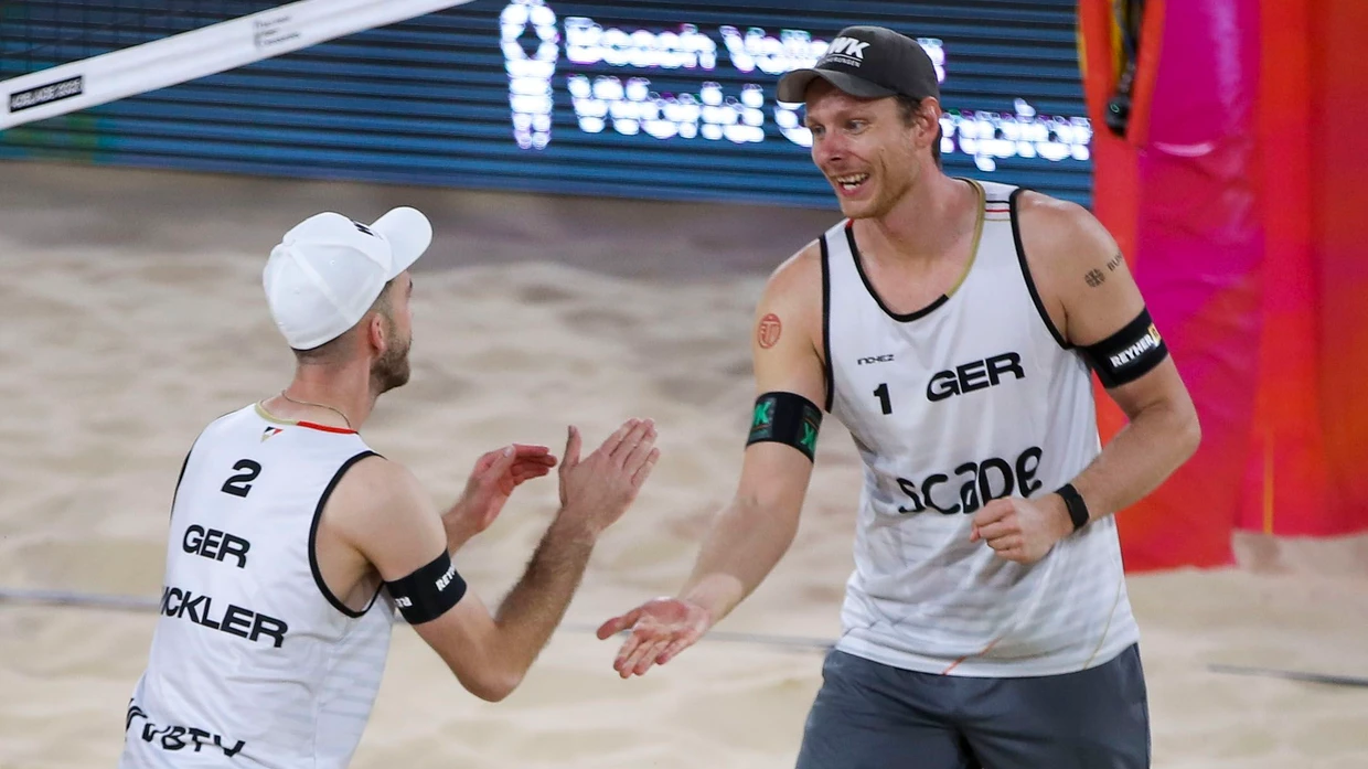 Beachvolleyball-EM: Ehlers und Wickler gelingt der nächste Coup