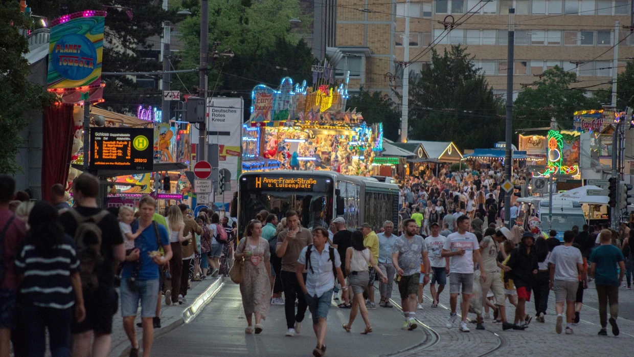 Veranstaltungen auf dem Heinerfest in Darmstadt kosten keinen Eintritt ...