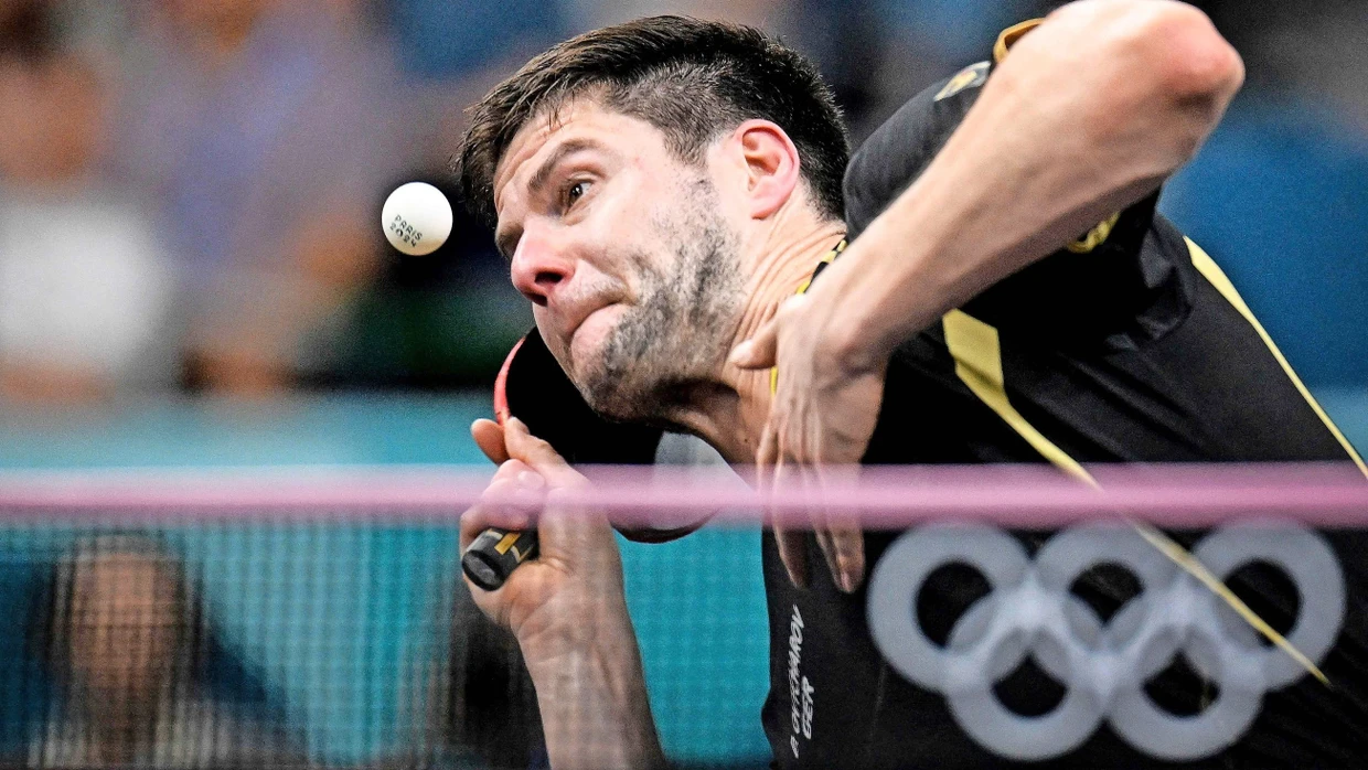 Olympia 2024: Dimitrij Ovtcharov für Deutschland im Tischtennis ...