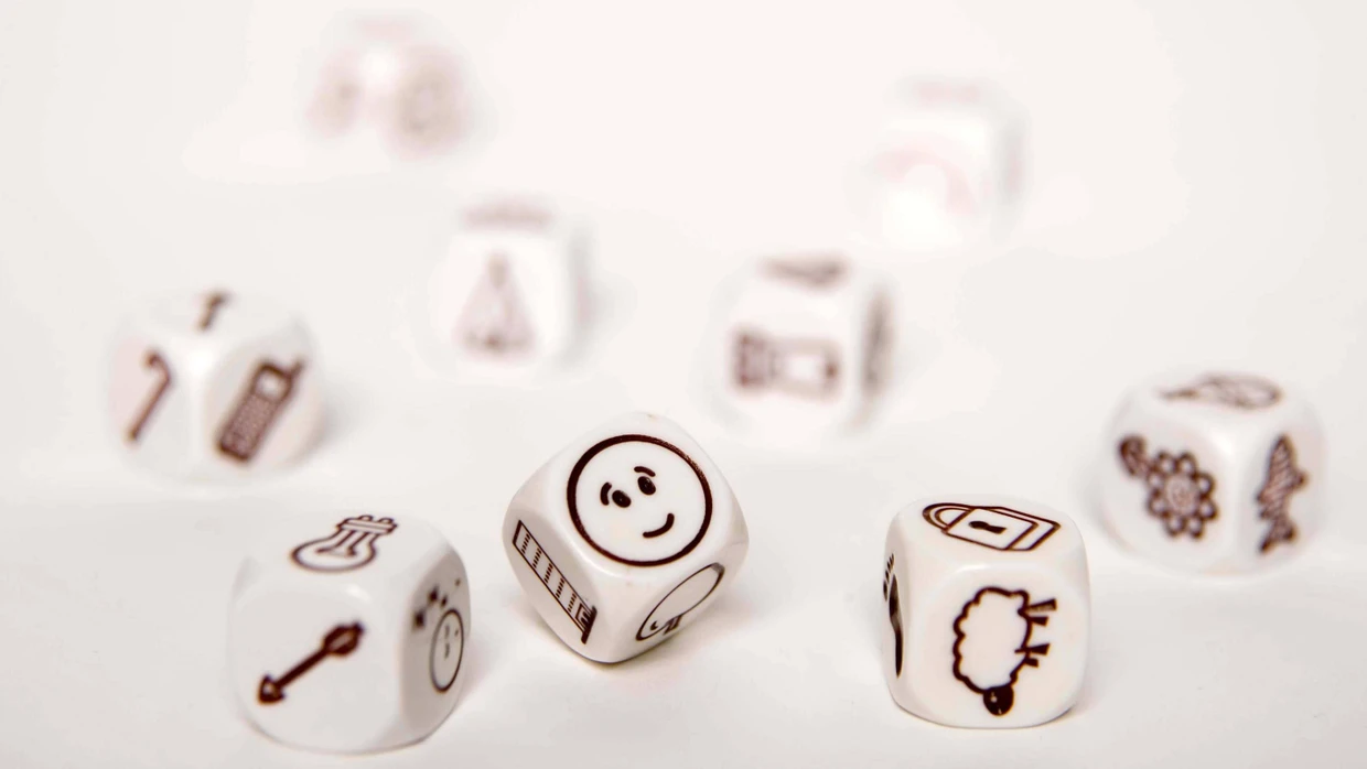 „Story Cubes“ in der Kolumne „Einer wird gewinnen“ | FAZ