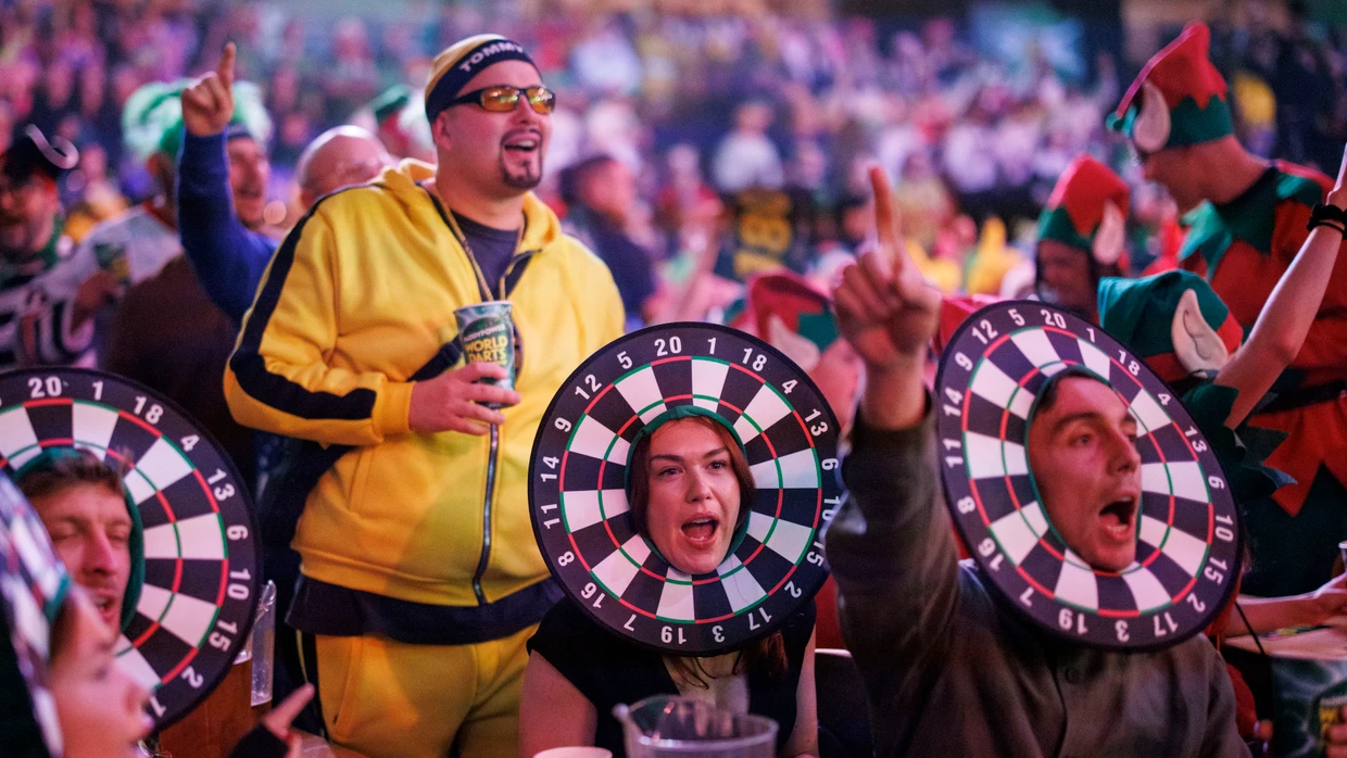 Darts-WM in London: „Ally Pally“, der Volkspalast