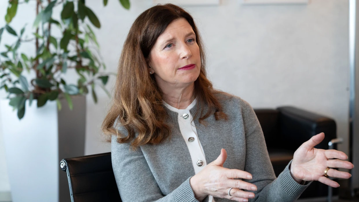 Commerzbank-Chefin Bettina Orlopp: „Ein bisschen Druck von außen ist ...