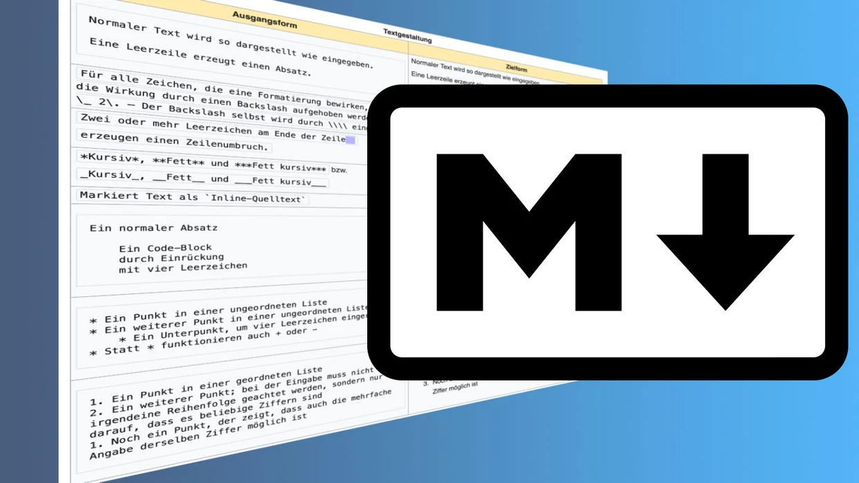 Markdown-Format ist die bessere Alternative bei der Arbeit mit KIs | FAZ