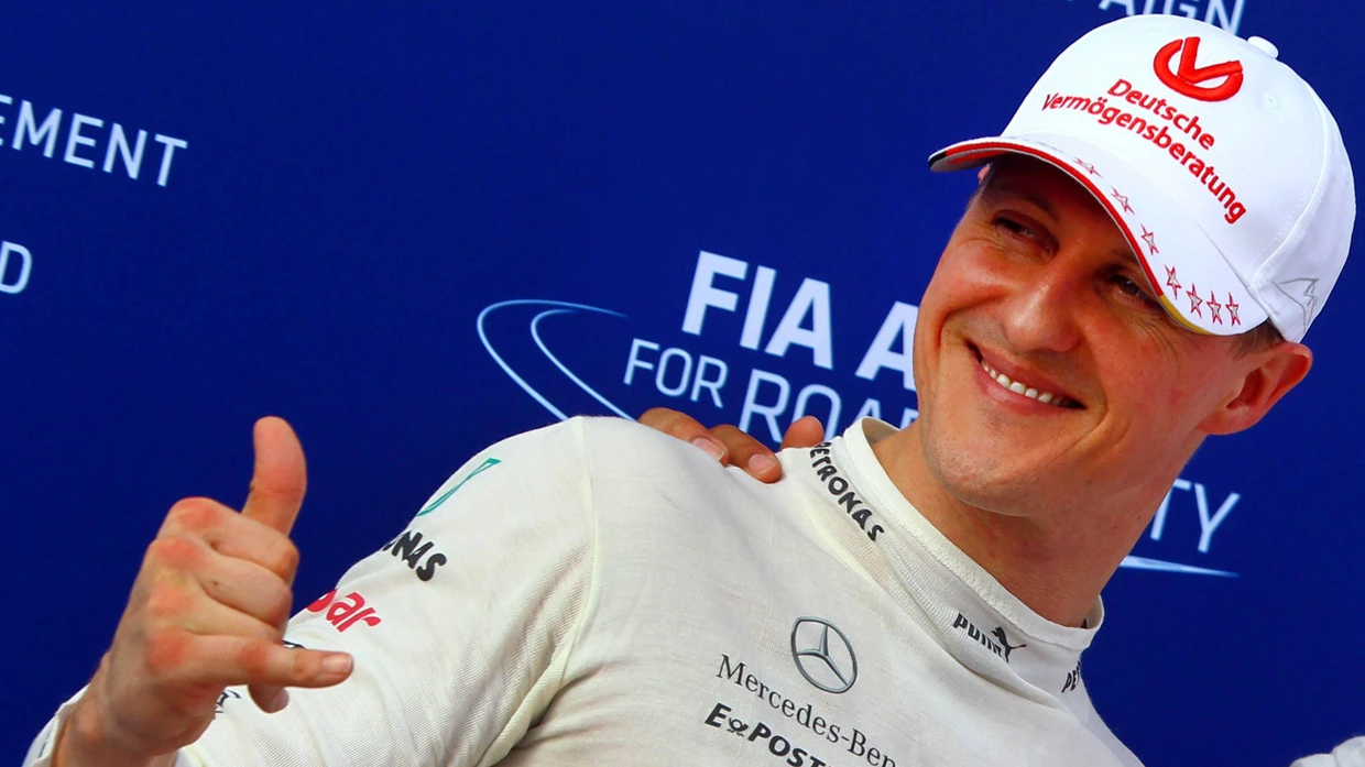 Michael Schumacher Kinn